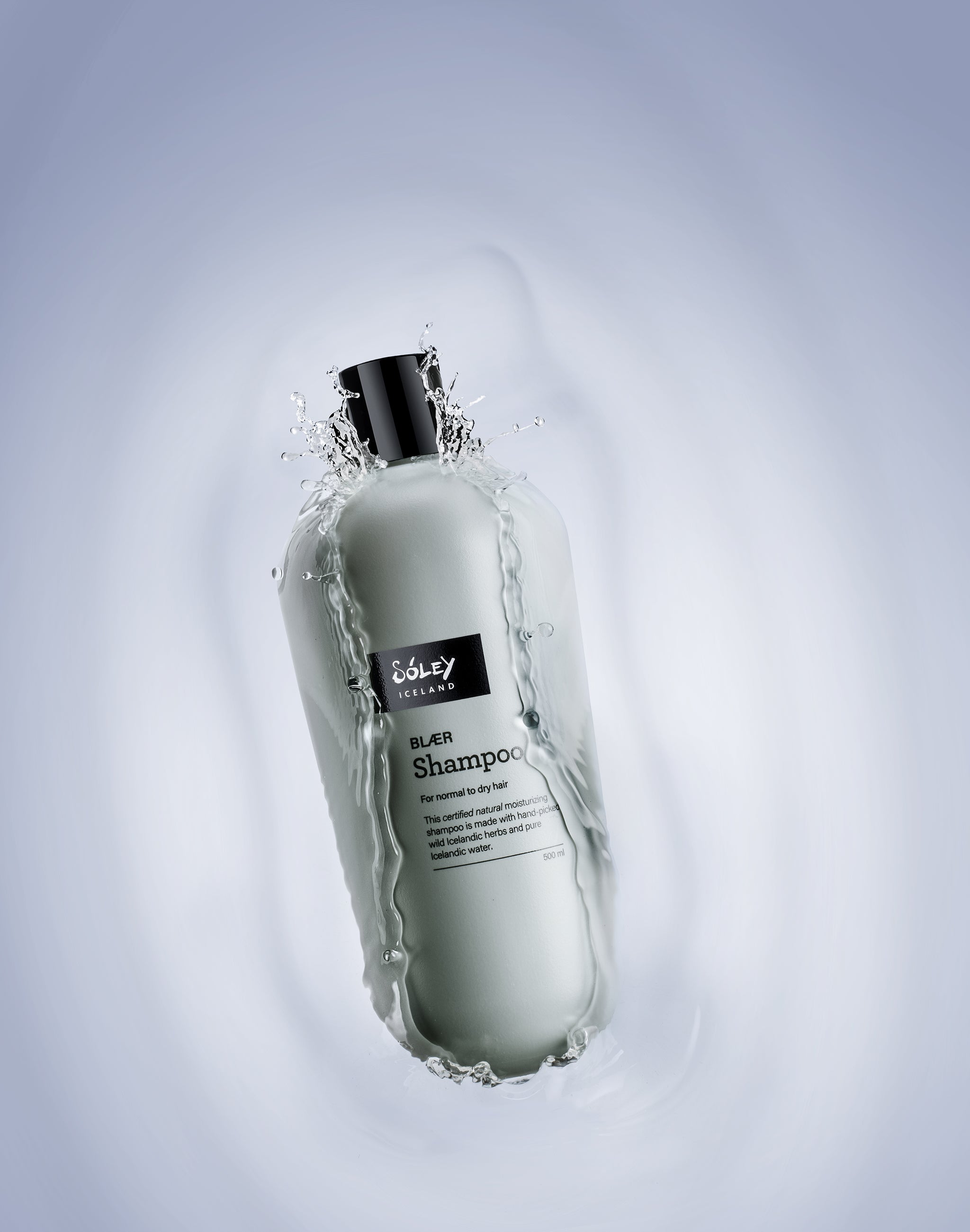 BLÆR VEGAN SHAMPOO FOR NORMAL TO DRY HAIR – Sóley Organics